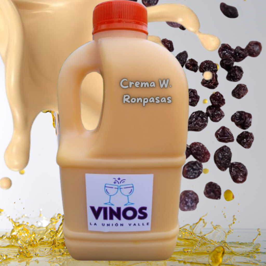 Crema De Ron Con Pasas Litro